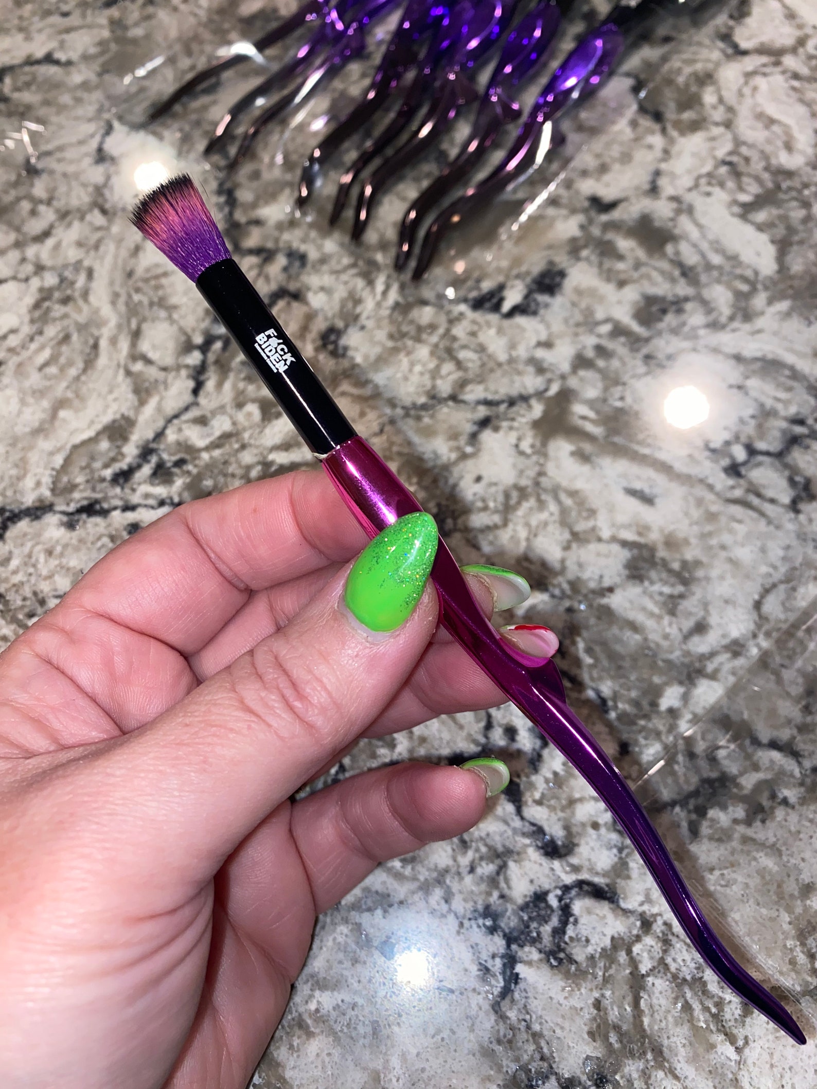 Pink Nightshade Makeup Brush Set/10 Piece Eye Brushes - Etsy