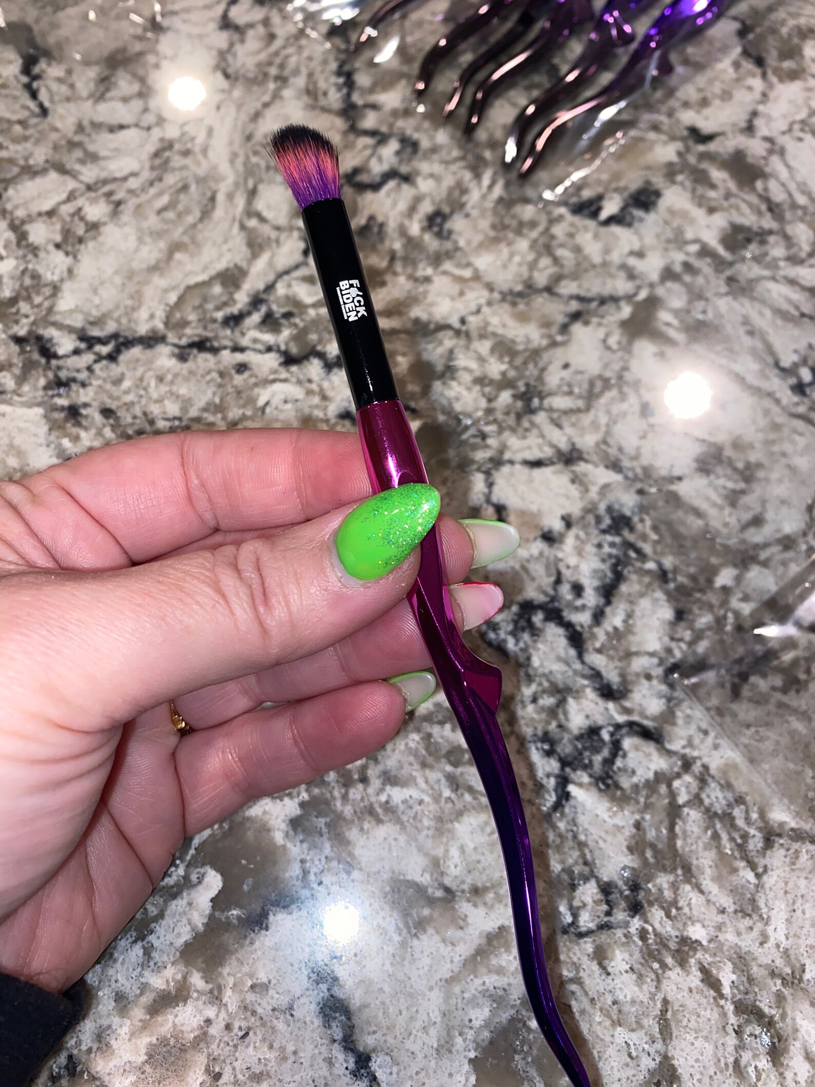 Pink Nightshade Makeup Brush Set/10 Piece Eye Brushes - Etsy