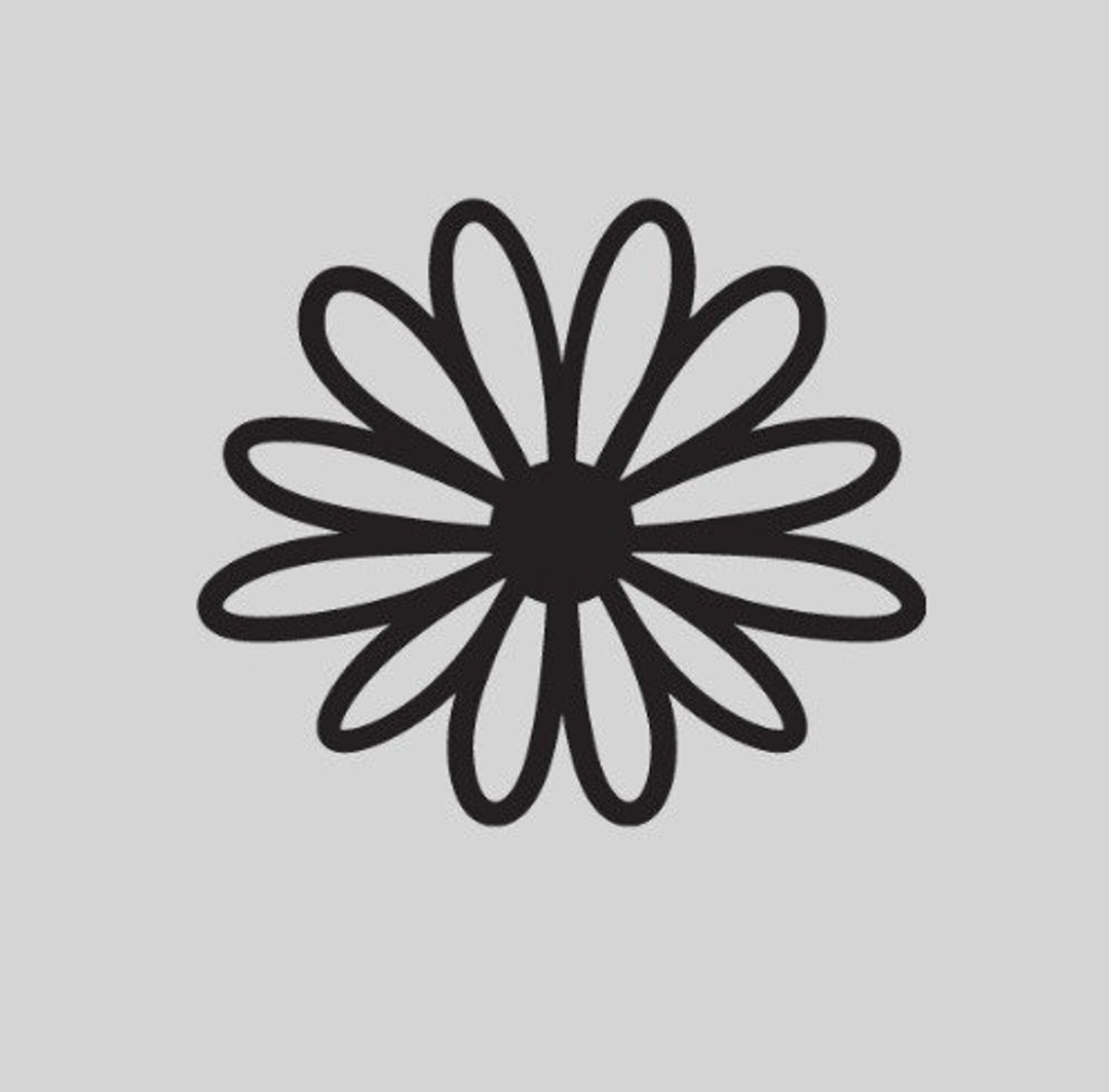Daisy Vinyl Decal - Etsy