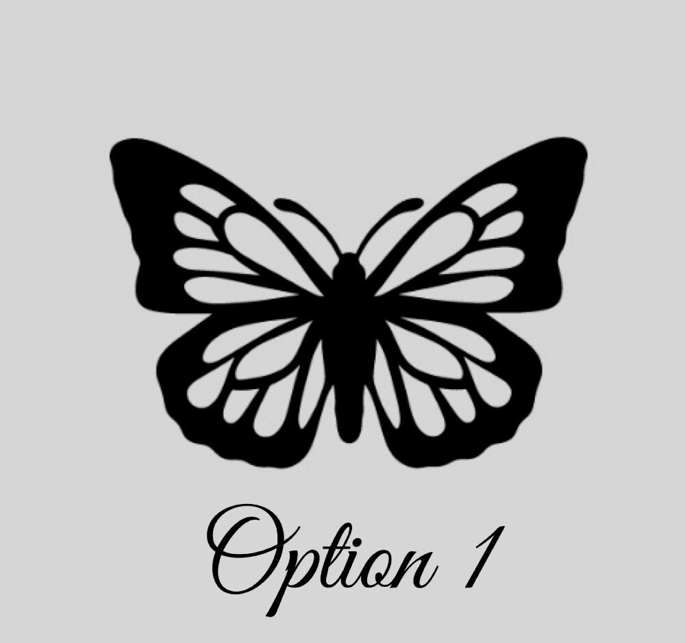 Butterfly Vinyl Decal - Etsy