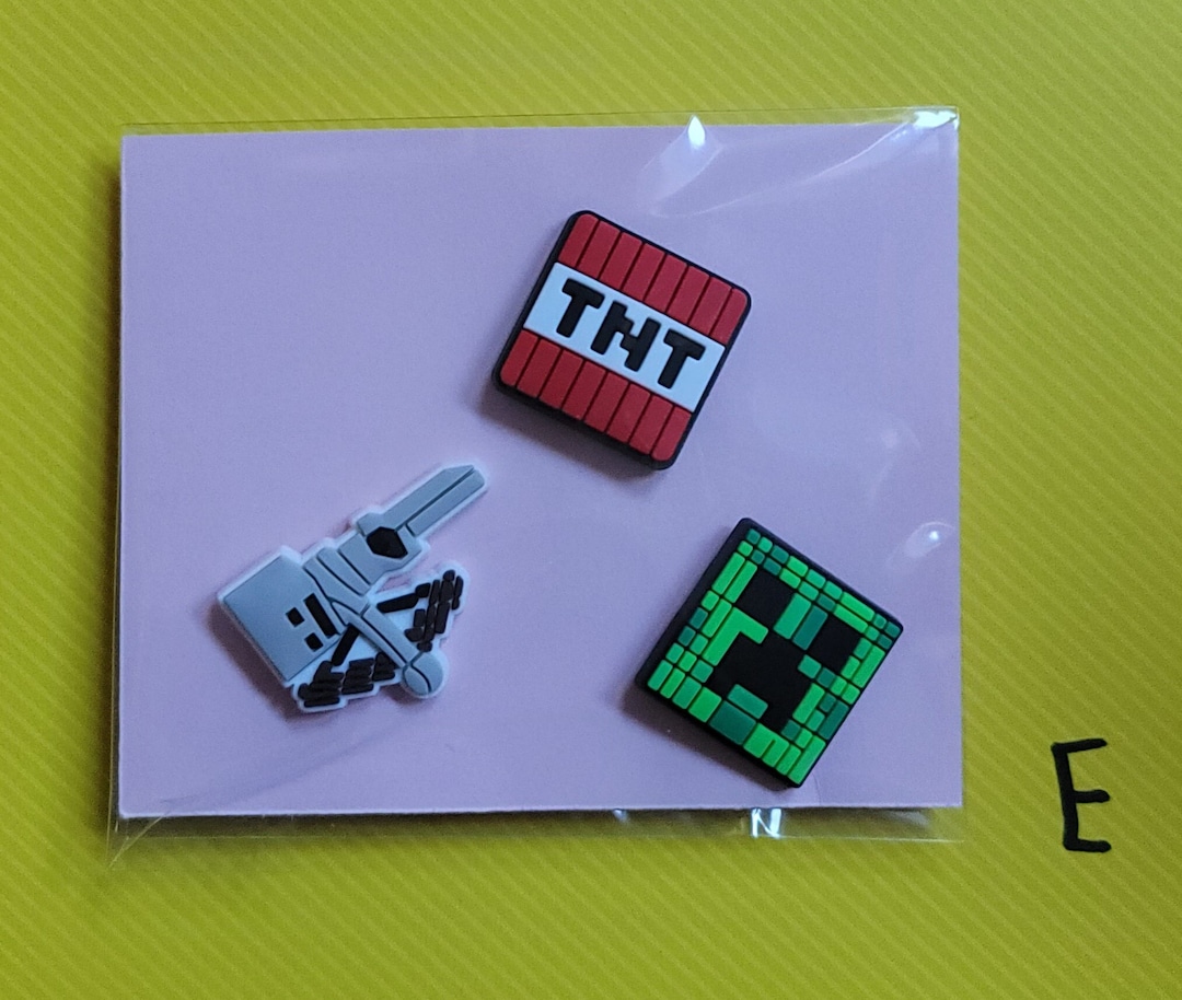 Minecraft Inspired Croc Charms Minecraft Inspired Shoe Charms - Etsy