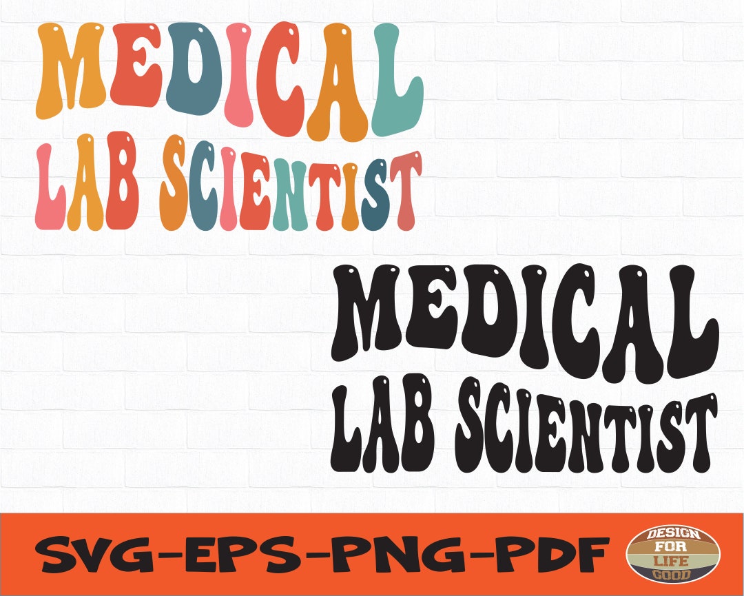 Medical Lab Scientist Svg,nurse Student Svg, Nurse Svg,retro Svg,wavy ...