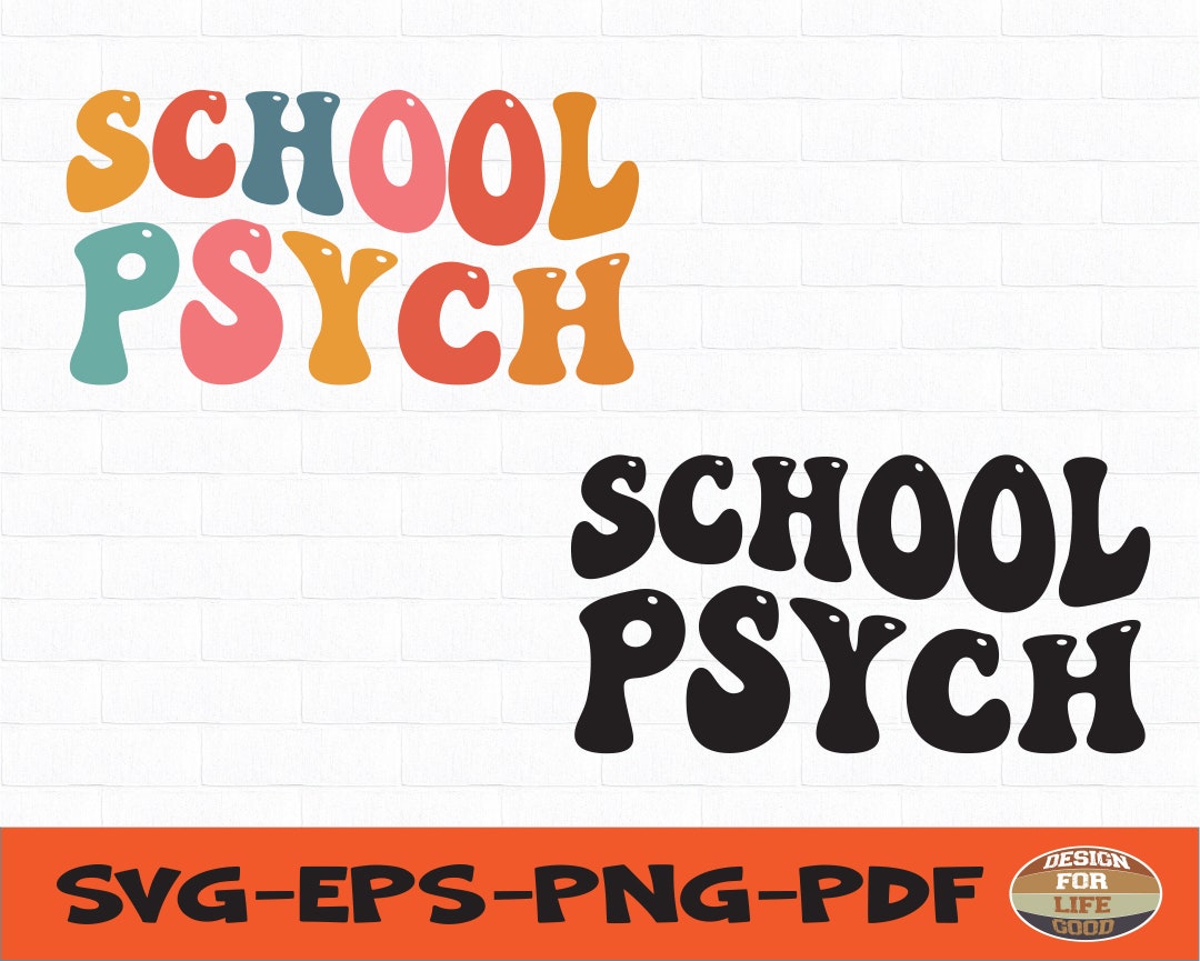 School Psychologist Svg,school Svg, Psych Student,retro Svg,groovy Svg ...
