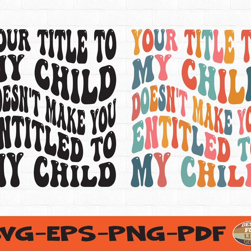 My Children Svg - Etsy