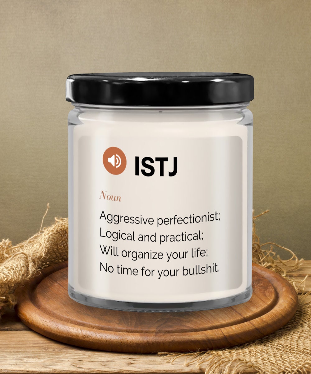 ISTJ Candle, ISTJ, Istj Gifts, Mbti Merch, Mbti Relationships, Myer ...