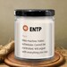 ENTP Candle, Entp Box, Entp Decor, ENTP, Entp Gifts, Mbti Merch, Myer ...