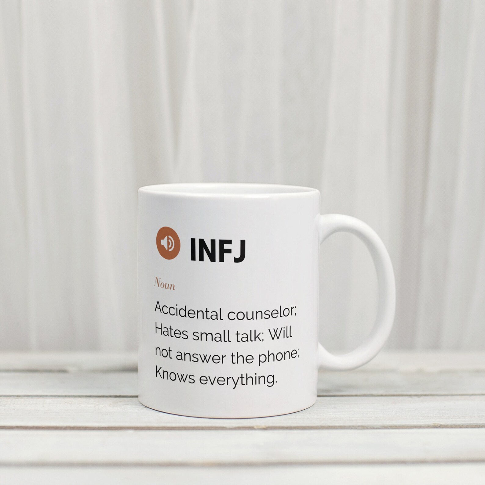 INFJ Coffee Mug, Infj Coffee Cup, Infj Mug, Infj Personality Guide ...
