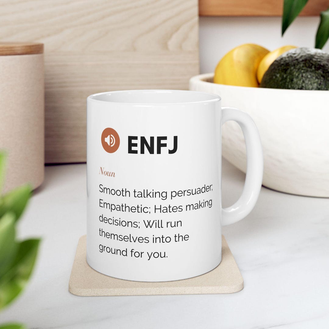 ENJF Mug, ENFJ, Enfj Gifts, Mbti Merch, Mbti Relationships, Myer Briggs ...