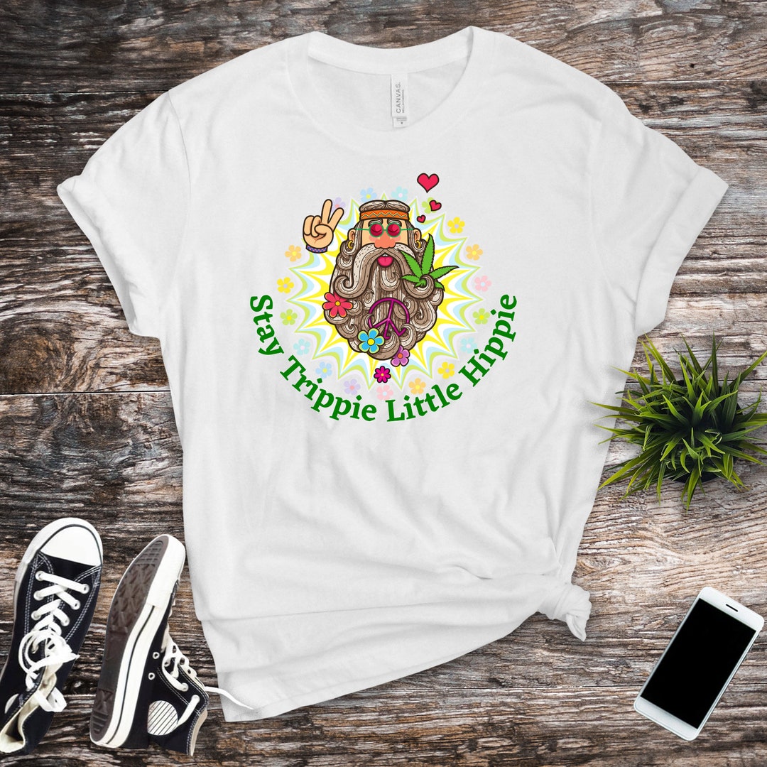 Stay Trippie Little Hippie Tshirt | Vintage Tshirt | Graphic Tee ...