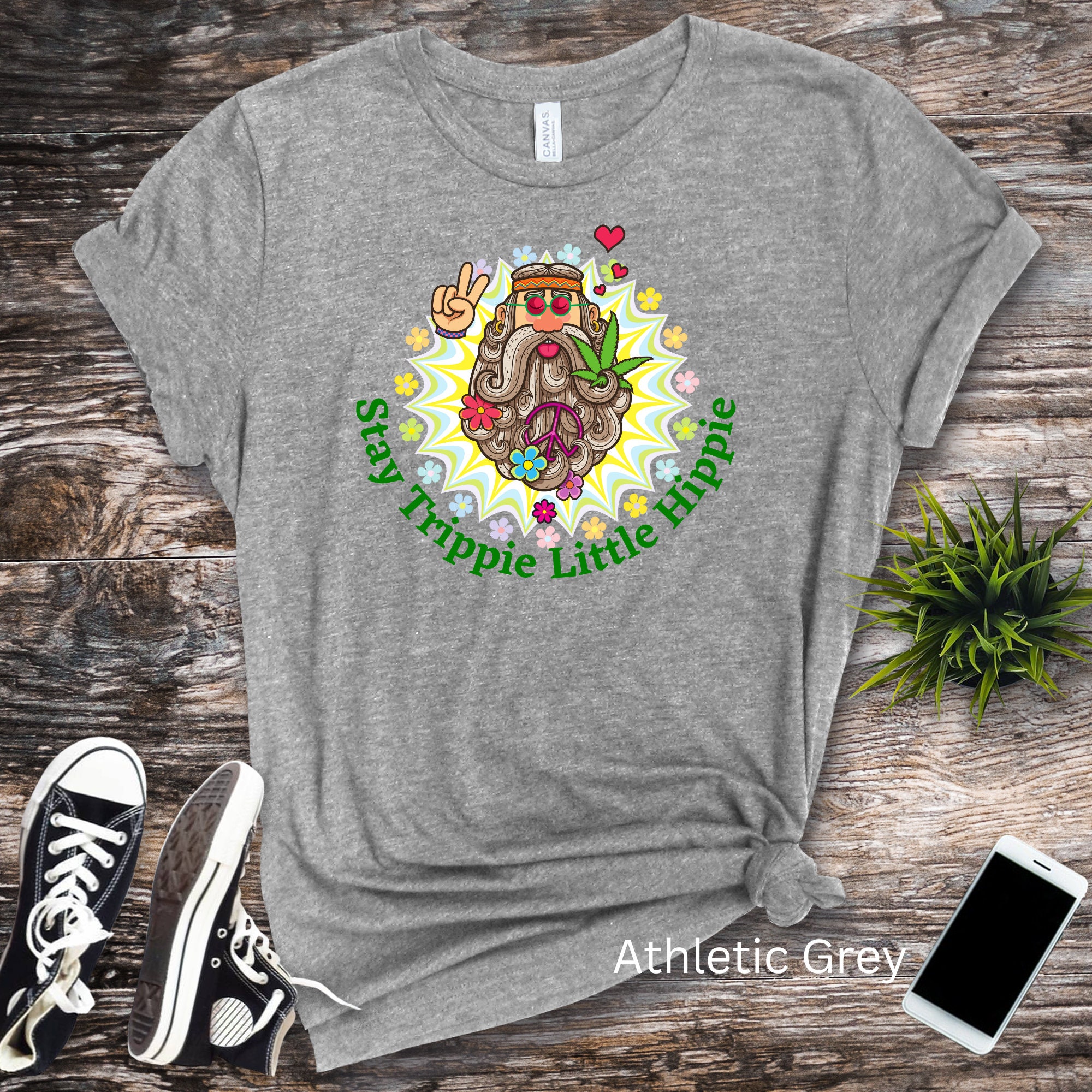 Stay Trippie Little Hippie Tshirt Vintage Tshirt Graphic - Etsy