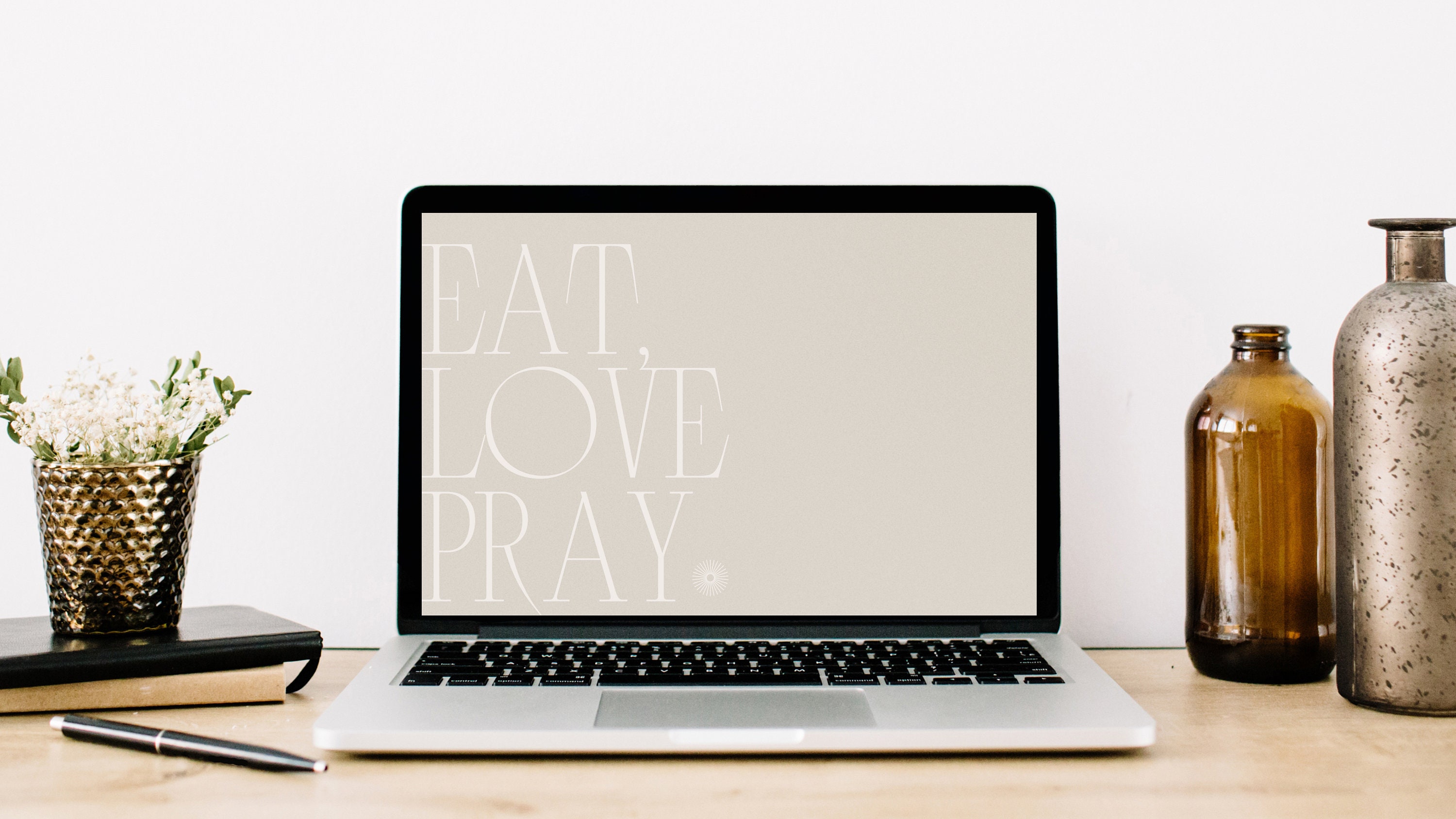 Positive Affirmation Desktop Wallpaper, Computer Wallpaper, Laptop ...