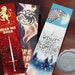 Printable Bookmark, Instant Download Bookmark Set, Fantasy Gift for Her ...