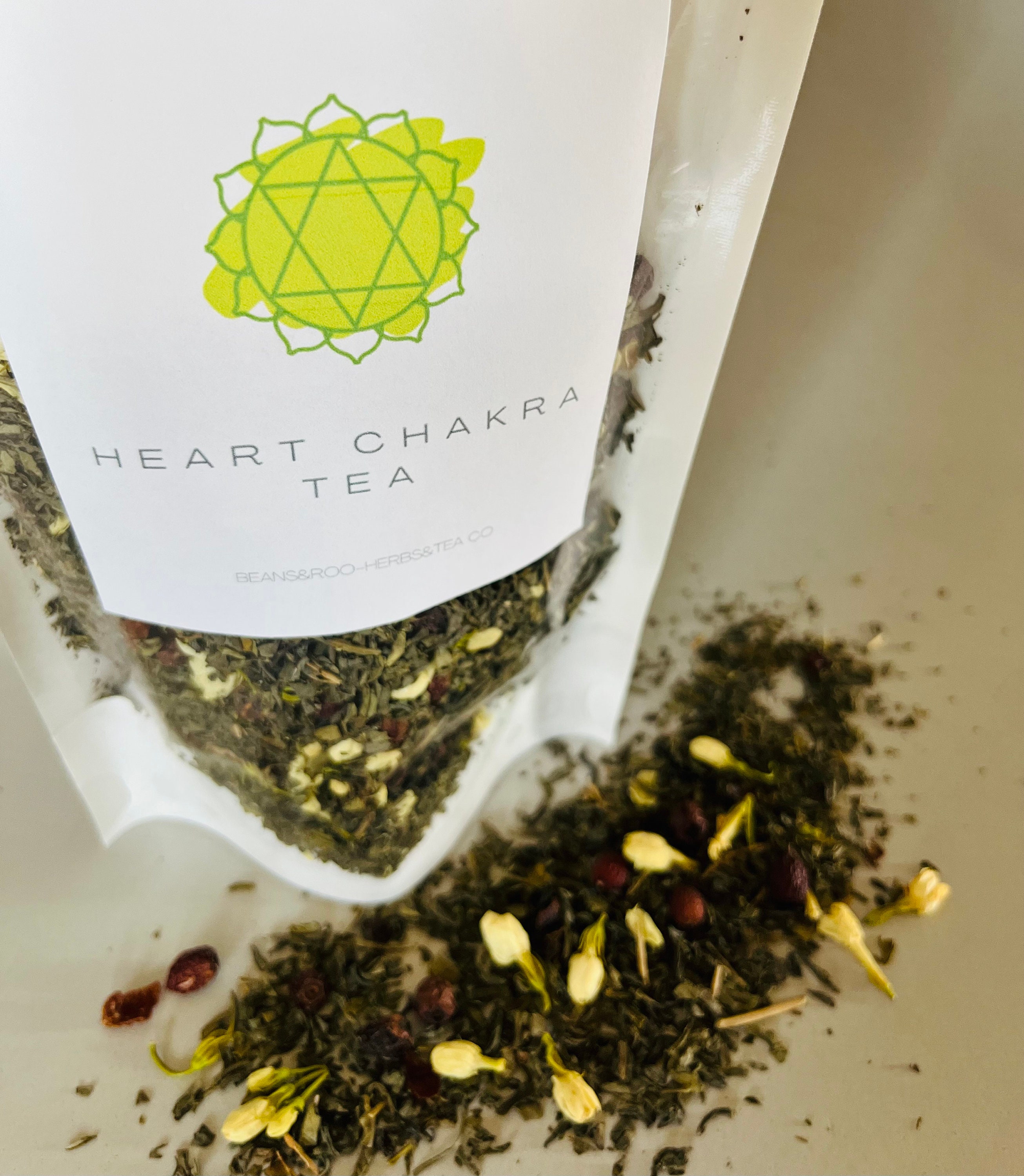 Organic Heart Chakra Tea - Etsy