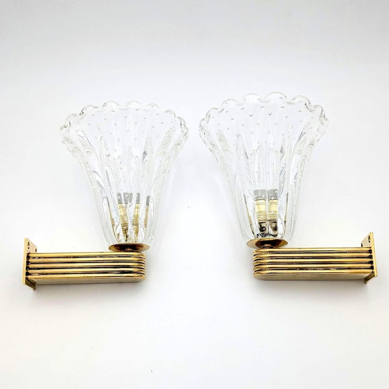 Murano Barovier Lamp - Etsy
