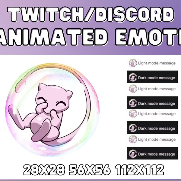 Mew Emotes - Etsy