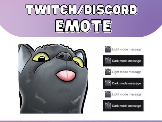 Bleb Meme Cat Twitch Emote Discord Emote Funny Cute Emotes - Etsy
