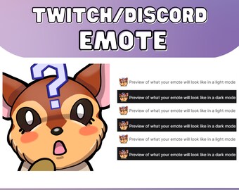 Huh Twitch Emote | Etsy Israel