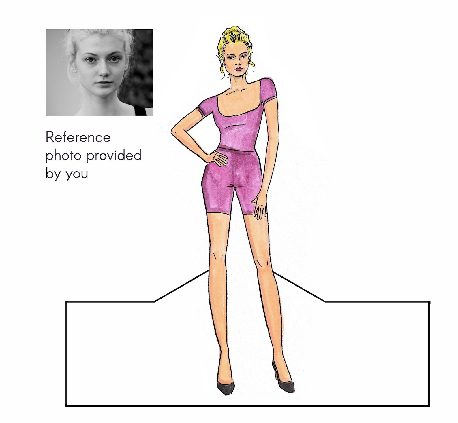 Custom Paper Doll With Outfits - Etsy