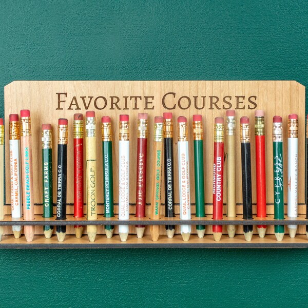 Golf Pencil Display Holder - Etsy