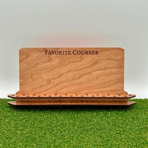 Wall Golf Tee Holder, Golf Tee Display, Gift for Dad, Golf Gifts, Groom ...