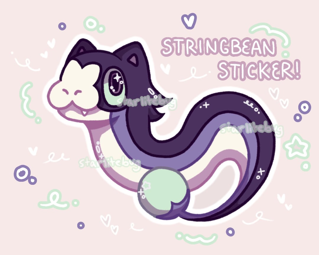 Stringbean Sticker ~2.5x3" (luz's Palisman) READ DESCRIPTION!! // TOH ...
