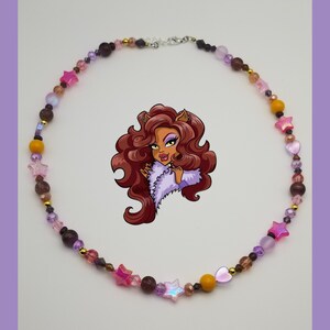 Monster High-inspired Necklaces! // Handmade Adjustable Beaded - Etsy