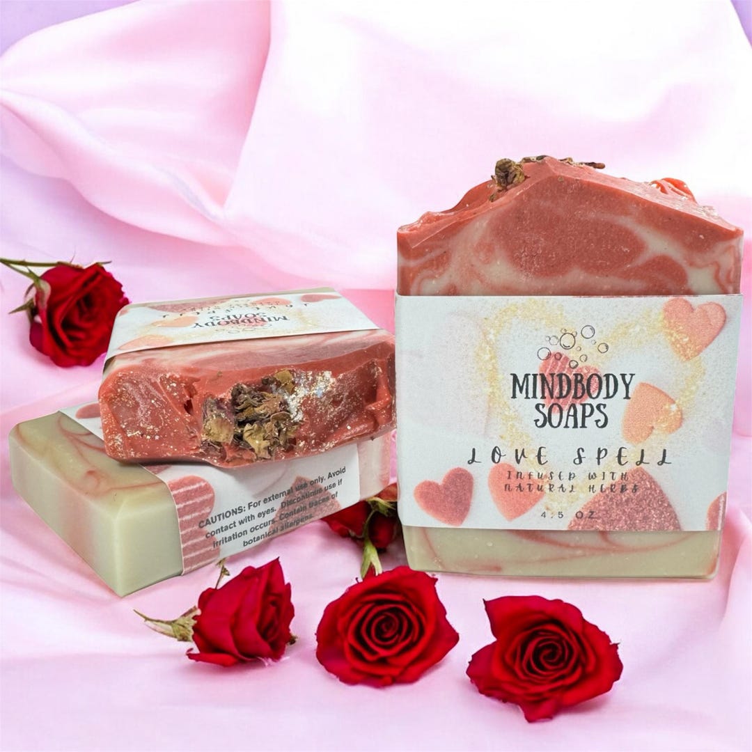 Loving Spell Soap – Handmade Romantic & Moisturizing Bar | Soothing ...