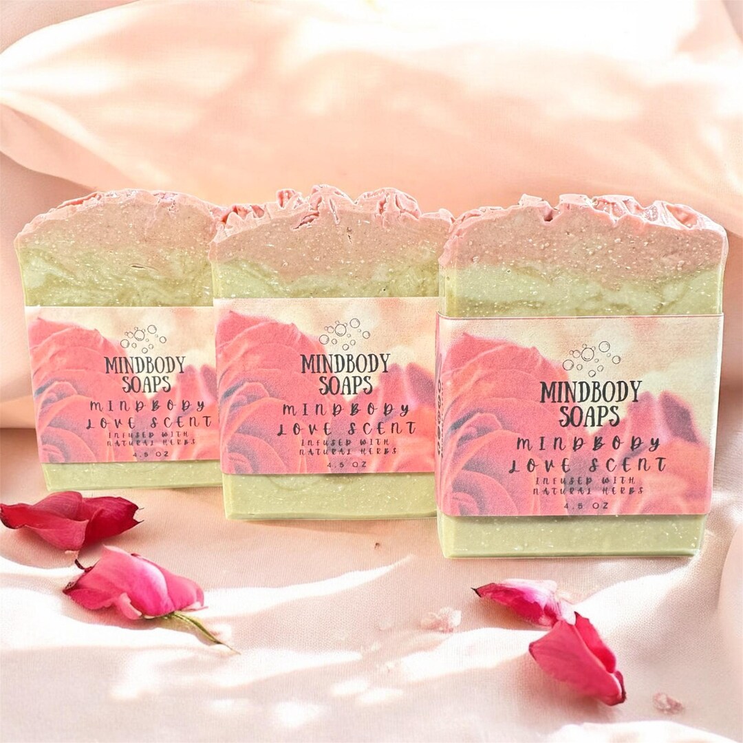 Handcrafted Herbal Soap Bar: Mindbody Love Aromatherapy, Botanical ...