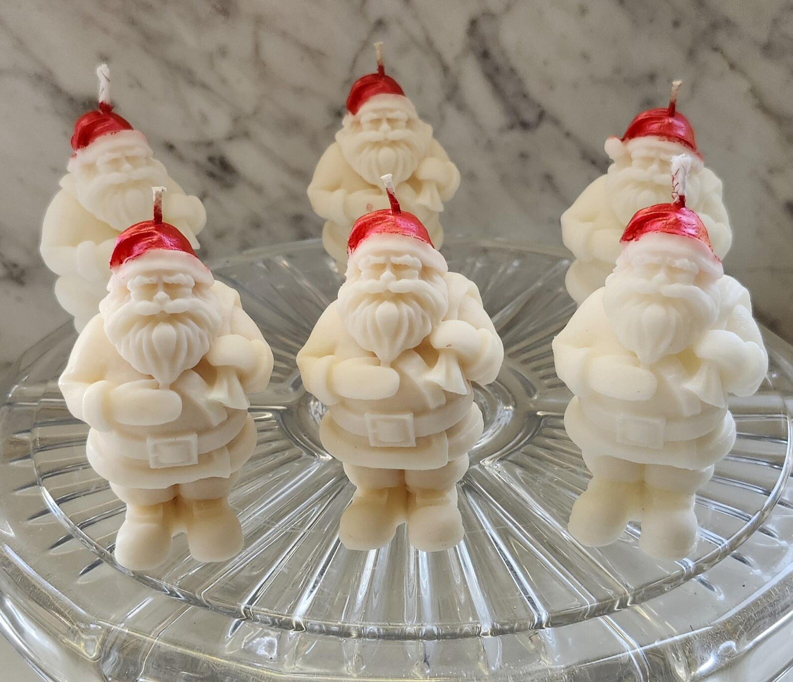 Santa Claus,santa Candle,christmas Candle. Holiday Scented Candle,for ...