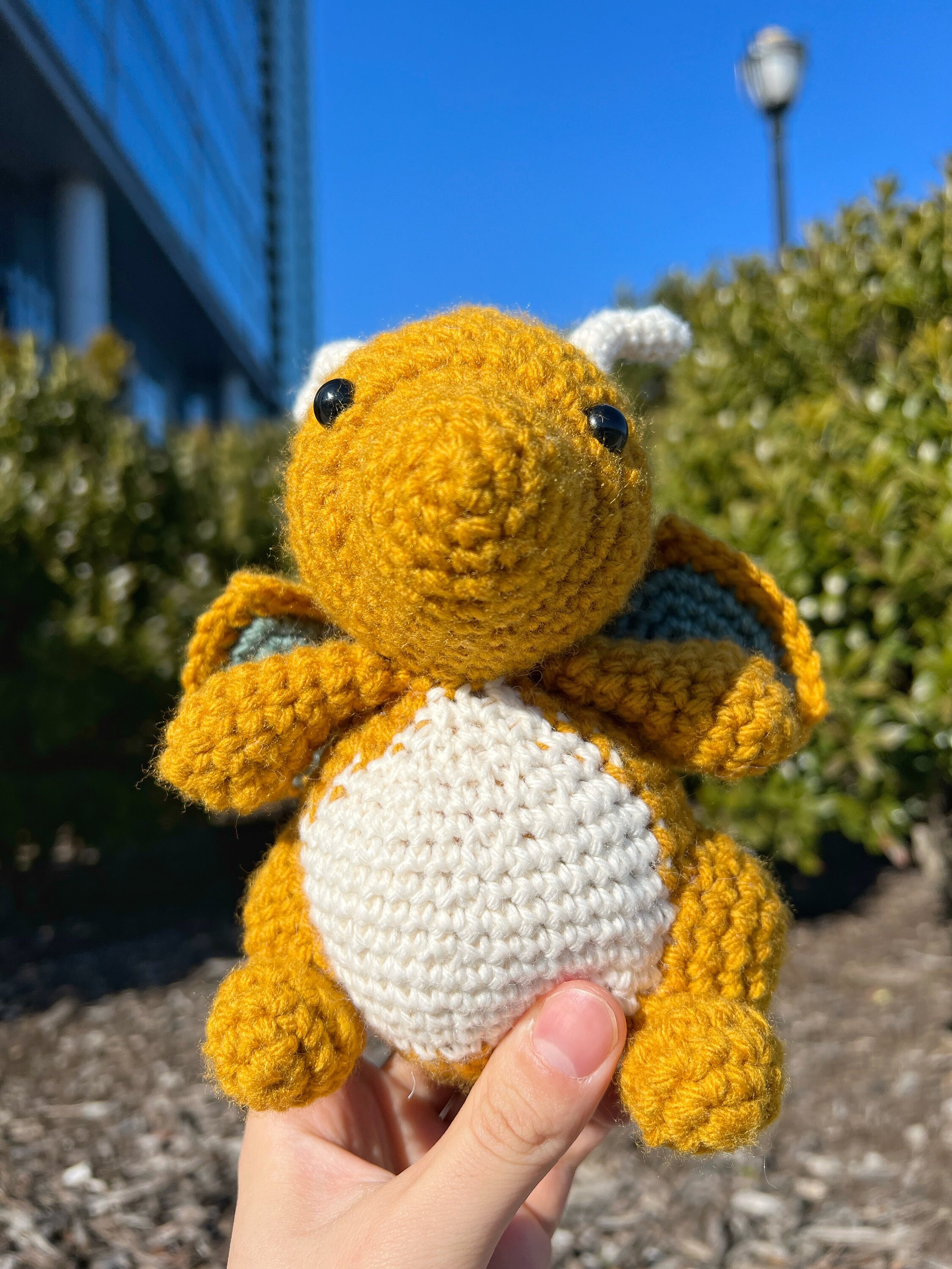 Crochet Chibi Dragonite Amigurumi - Etsy