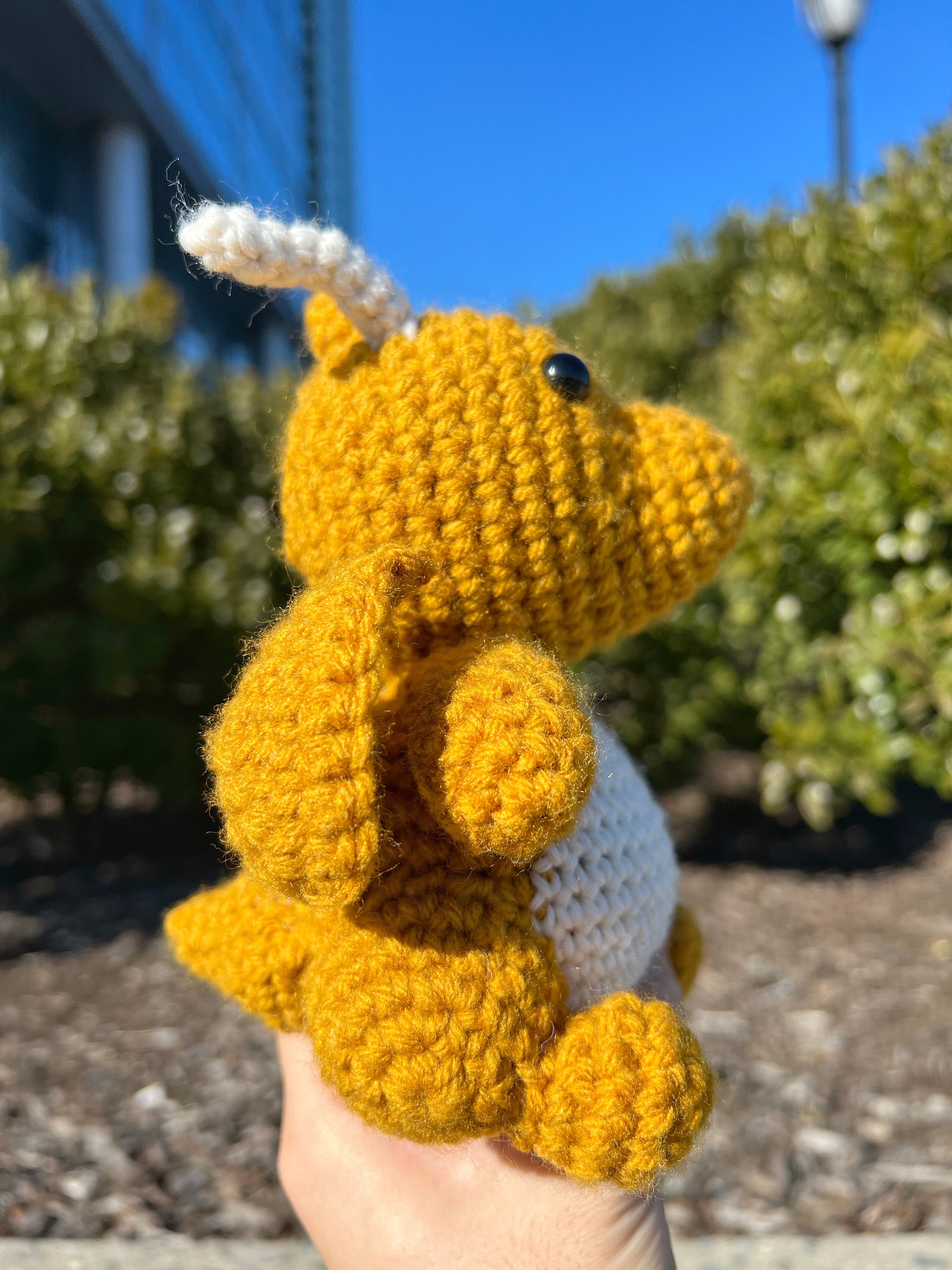 Crochet Chibi Dragonite Amigurumi - Etsy