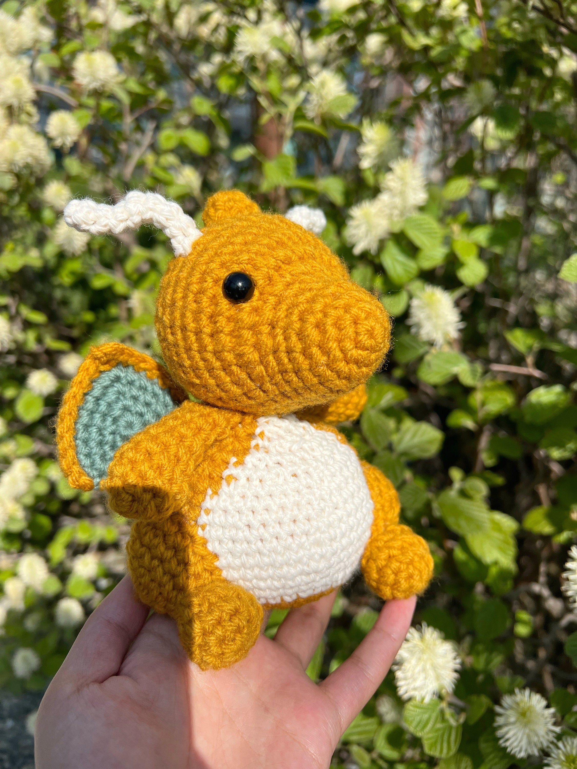 Crochet Chibi Dragonite Amigurumi - Etsy