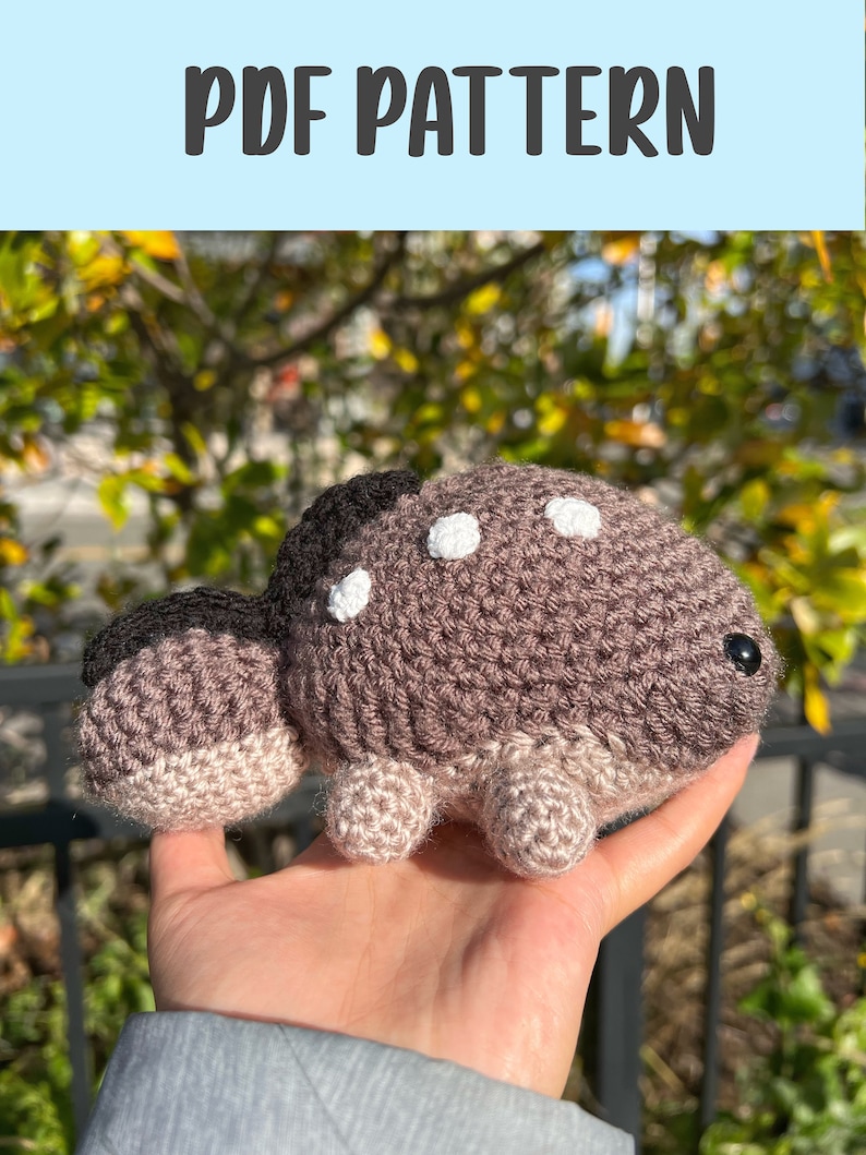 PDF PATTERN: Clodsire Plushie Crochet Pattern - Etsy