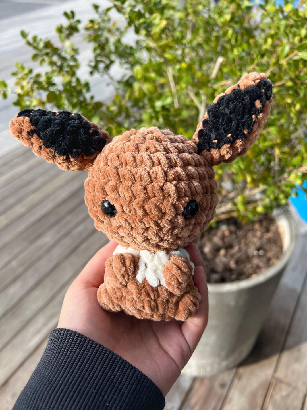 Eevee Crochet Plushie - Etsy