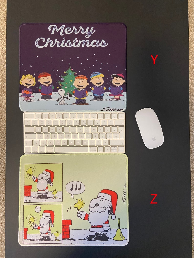 Peanuts/snoopy Mouse Pad - Etsy