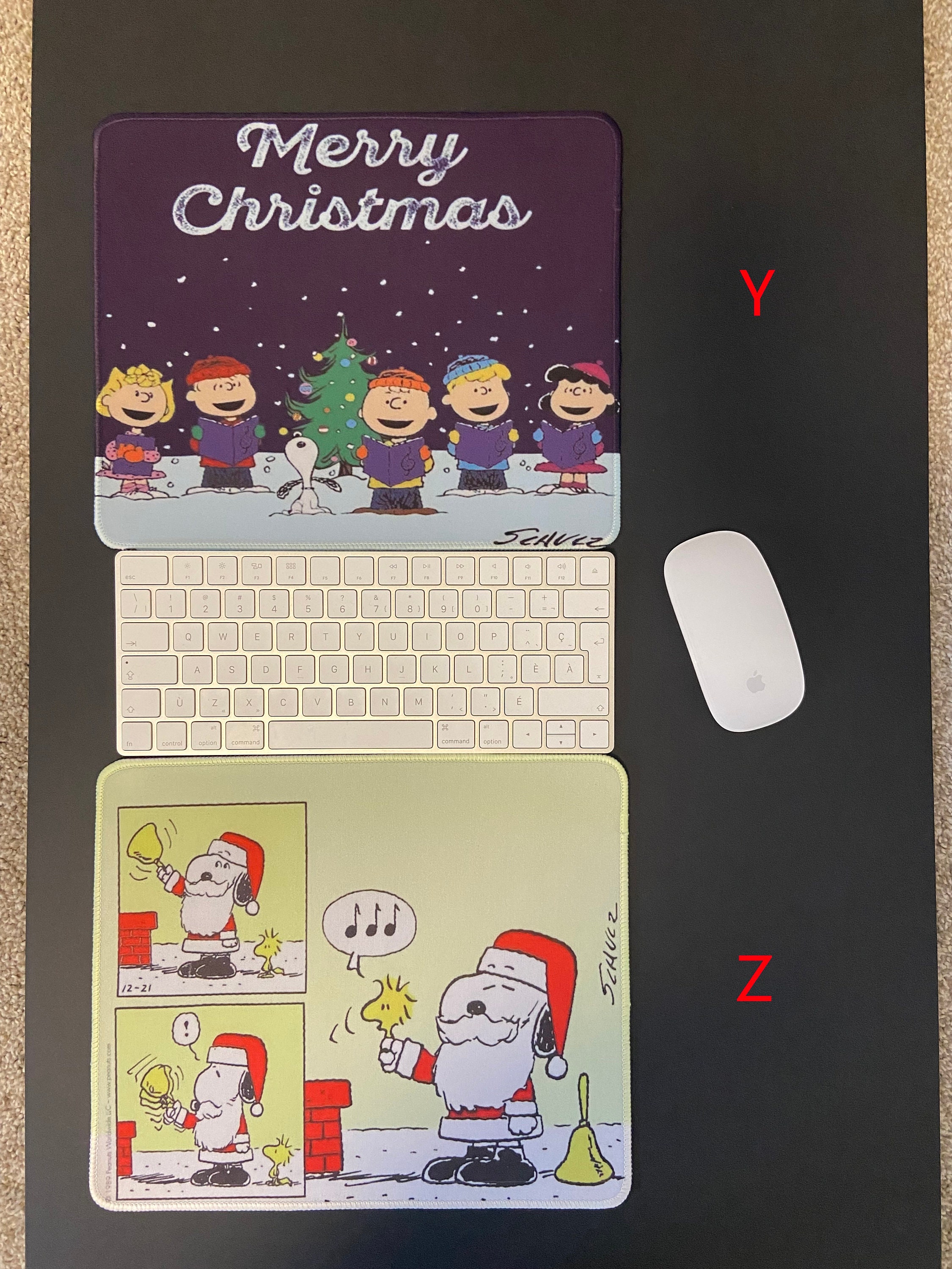 Peanuts/snoopy Mouse Pad - Etsy