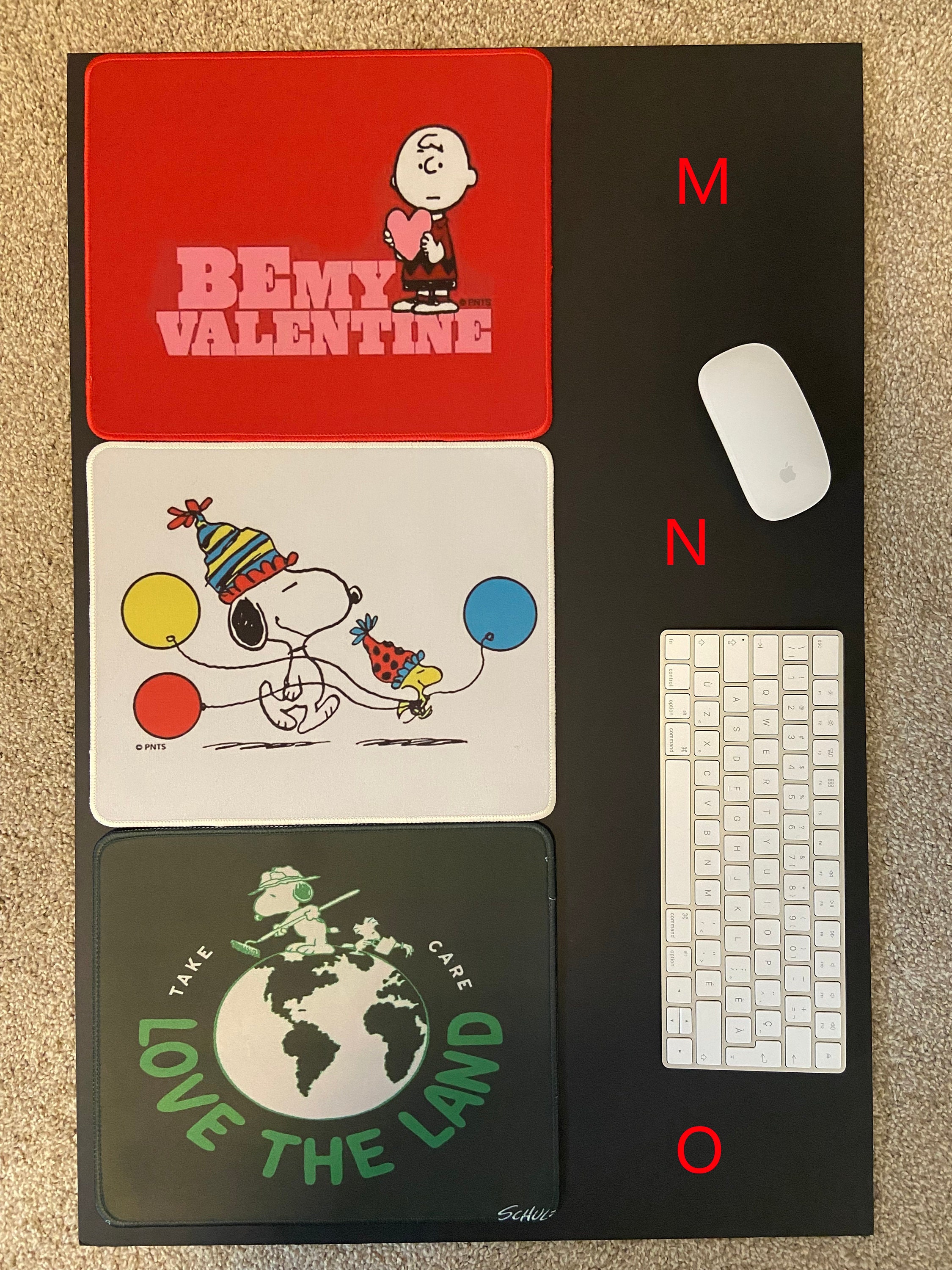 Peanuts/snoopy Mouse Pad - Etsy