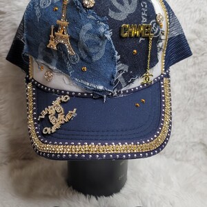 Custom Bling Junk Trucker Hat - Etsy