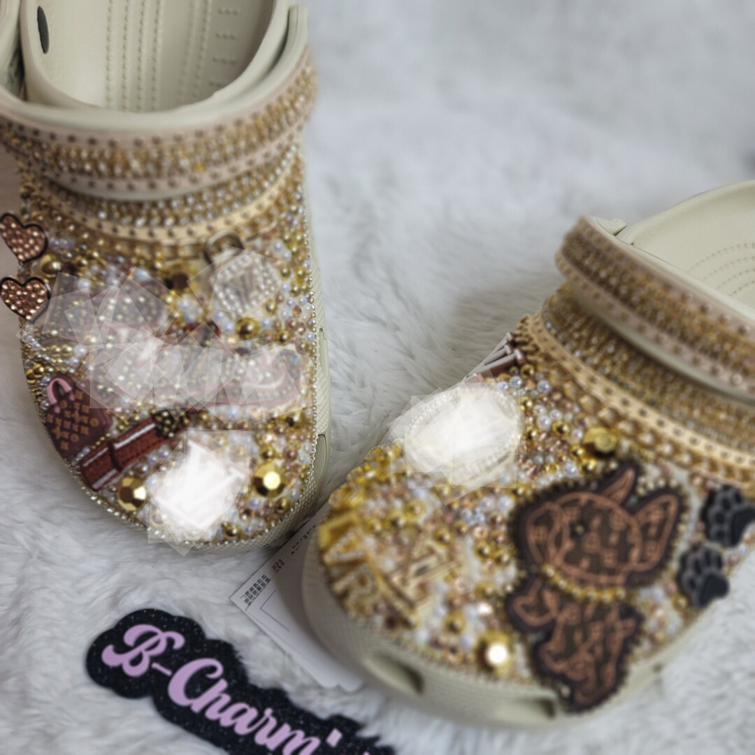 Luxury Bedazzled Designed Clogs - Etsy