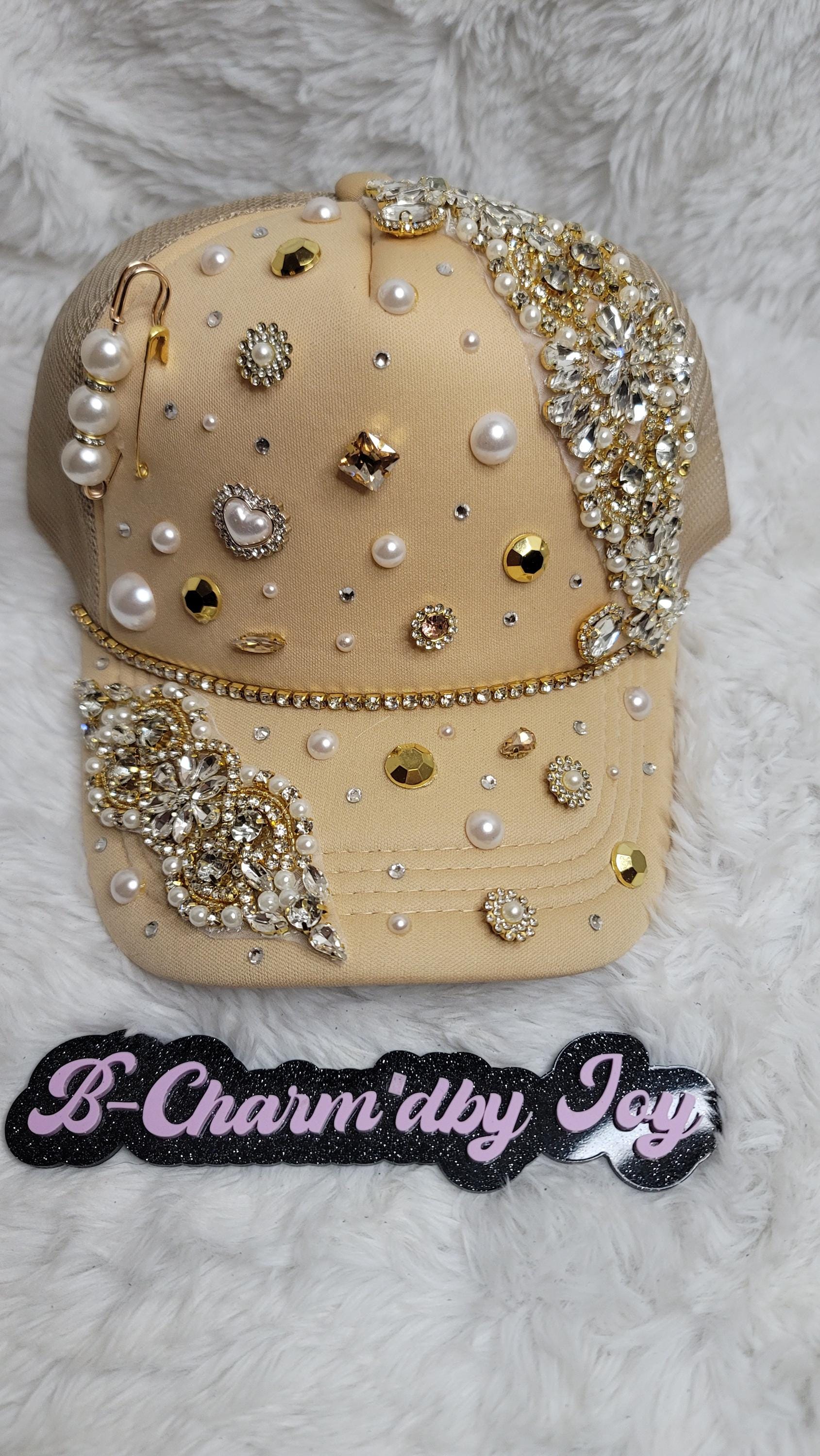 Custom Bling Junk Trucker Hat - Etsy