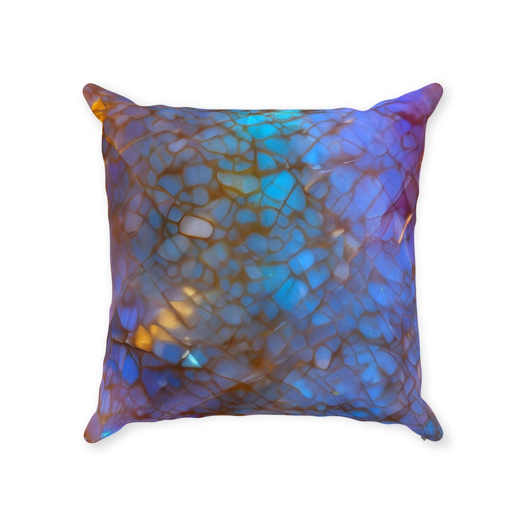 Prismatic Pastel Dusty Rainbow Throw Pillow, Porch Décor, Mermaid Décor ...