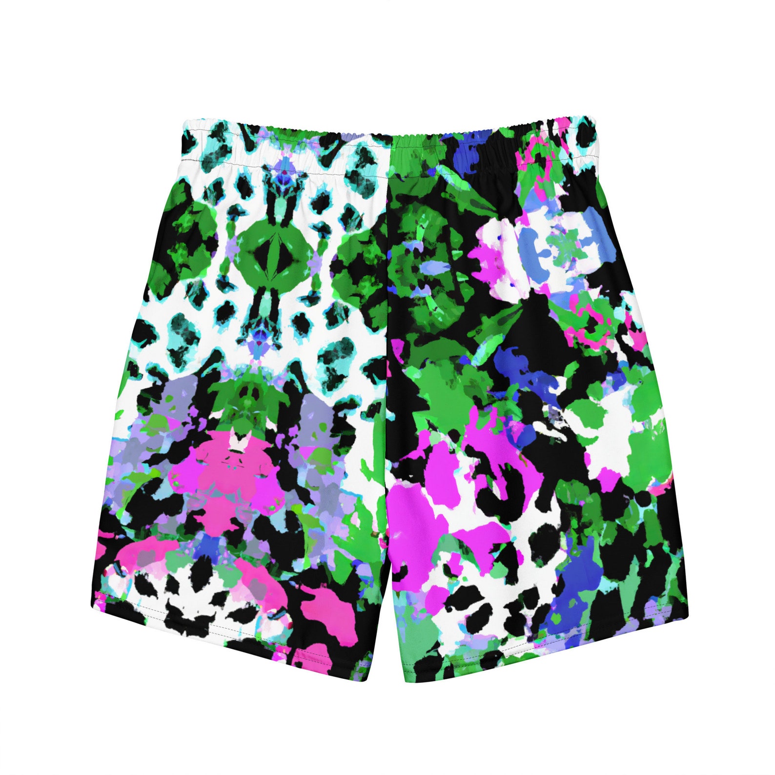 Abstract Men's Swim Trunks, Unisex, Androgynous Clothing, Colorful Men ...