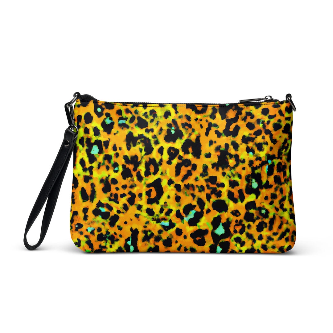 Aposematic Leopard Crossbody Bag, Leopard Crossbody Bag, Day to Night ...