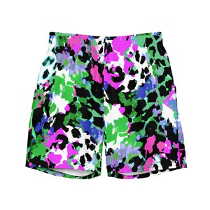 Abstract Men's Swim Trunks, Unisex, Androgynous Clothing, Colorful Men ...