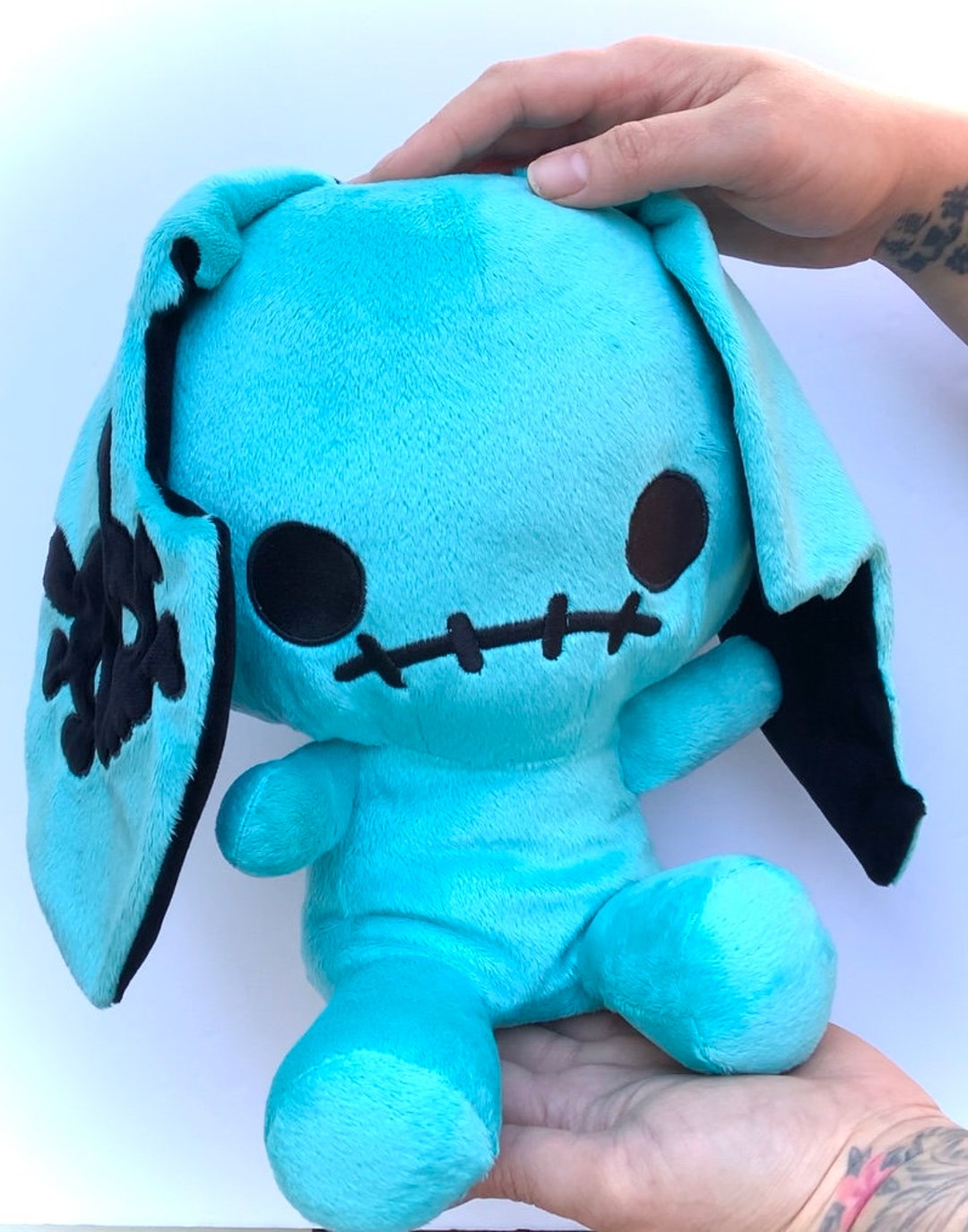 Zombie Bunny Stuffed Animal Zombunny Plushie Easter Plushie - Etsy