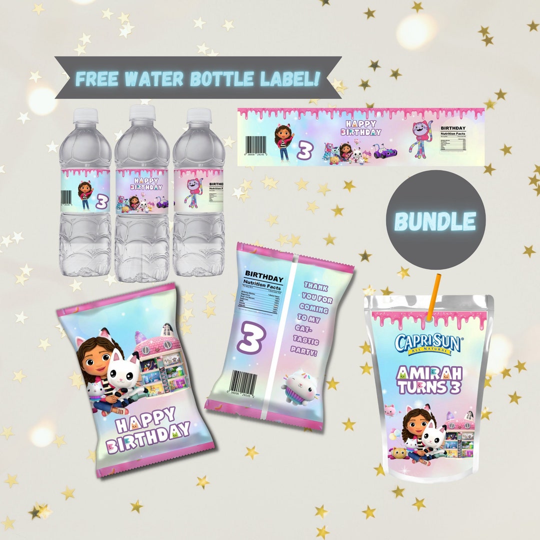Gabbys Dollhouse Inspired Birthday Decorations Bundle For Gabbys