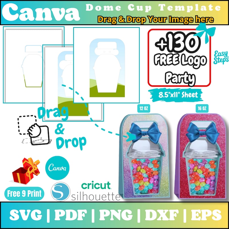 Cup With Dome Holder - Etsy UK