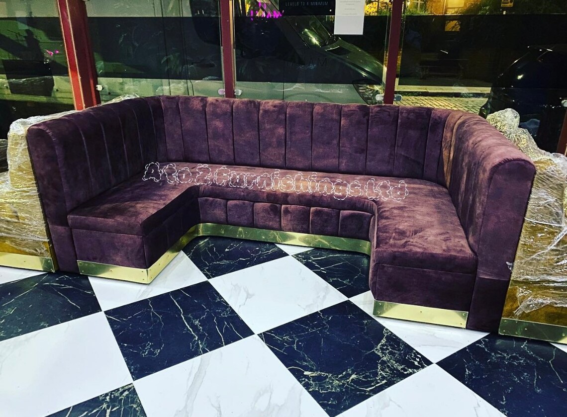 Booth Seating Bench Seating Bespoke - Etsy