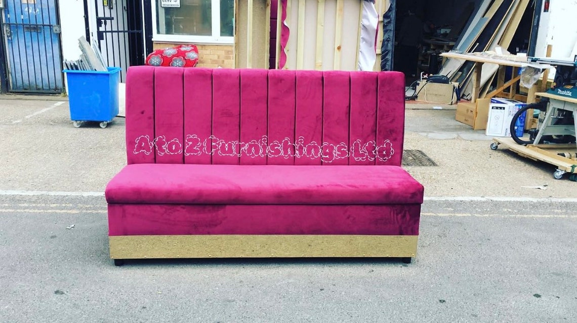 Booth Seating Bench Seating Bespoke - Etsy
