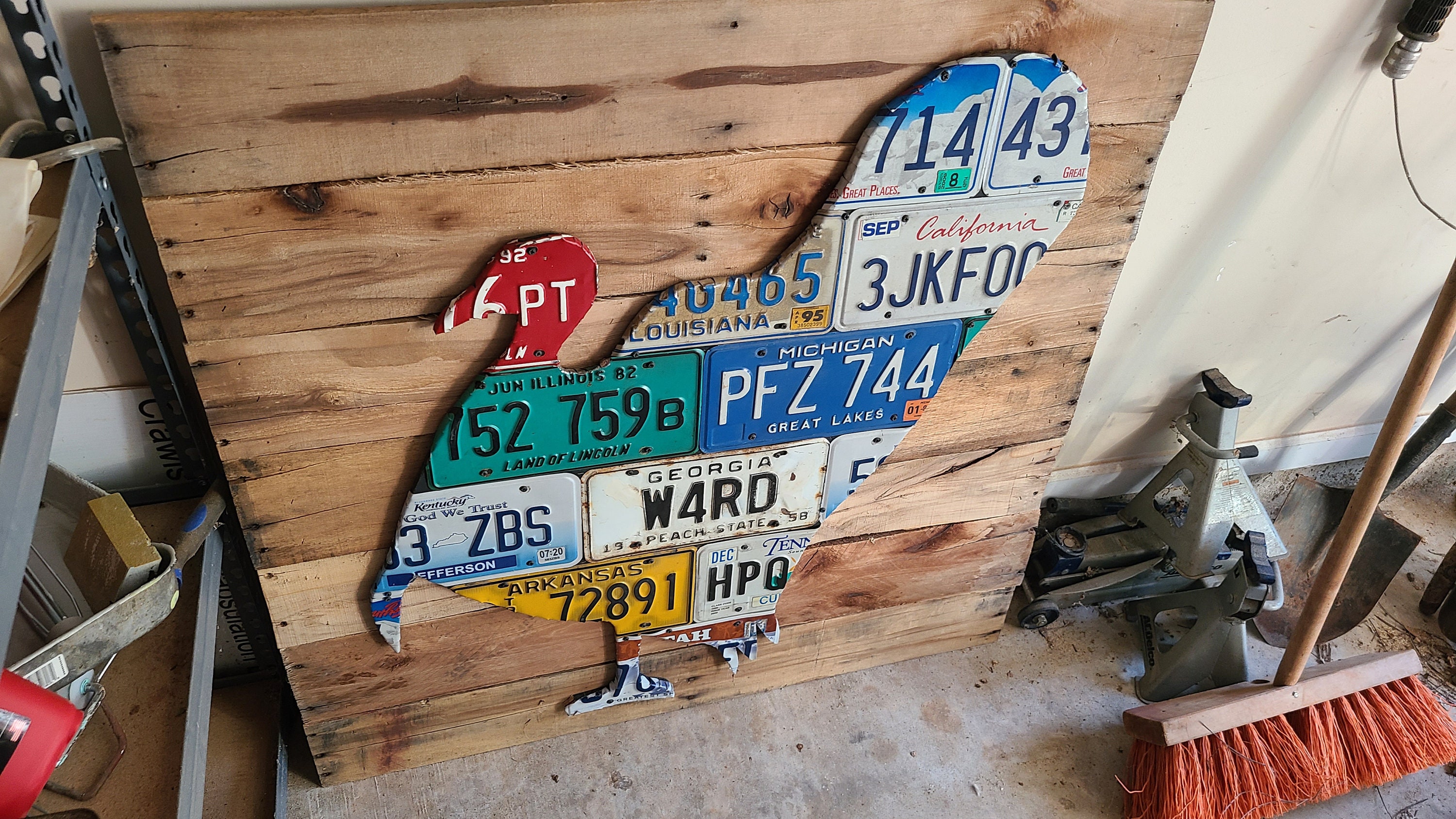 Turkey License Plate Art - Etsy
